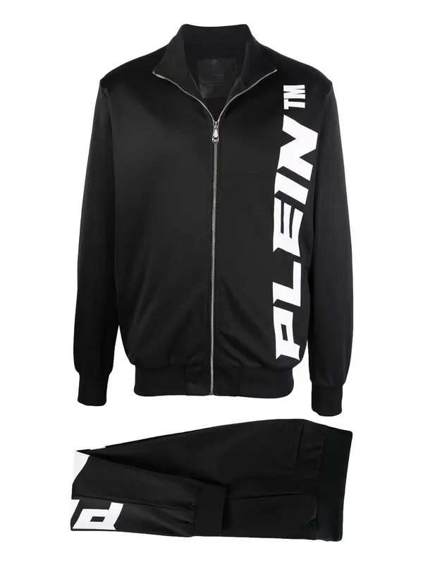 Philipp Plein Logo-print Tracksuit Set - Black