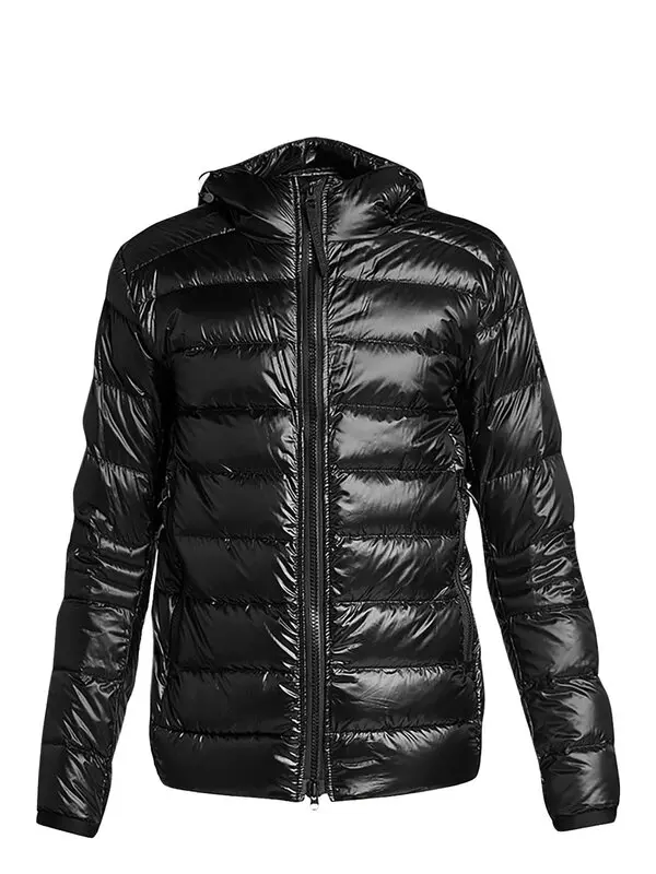 Canada Goose Crofton Quilted Zip Hoodie - Black