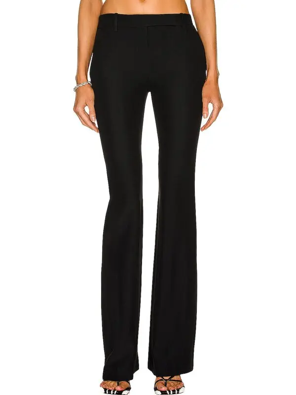 Alexander McQueen Narrow Bootcut Trousers - Black