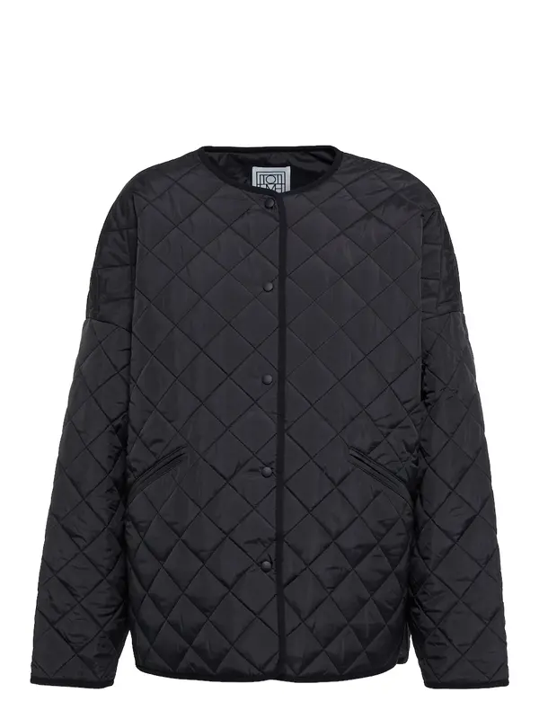TOTEME Quilted Jacket - Black