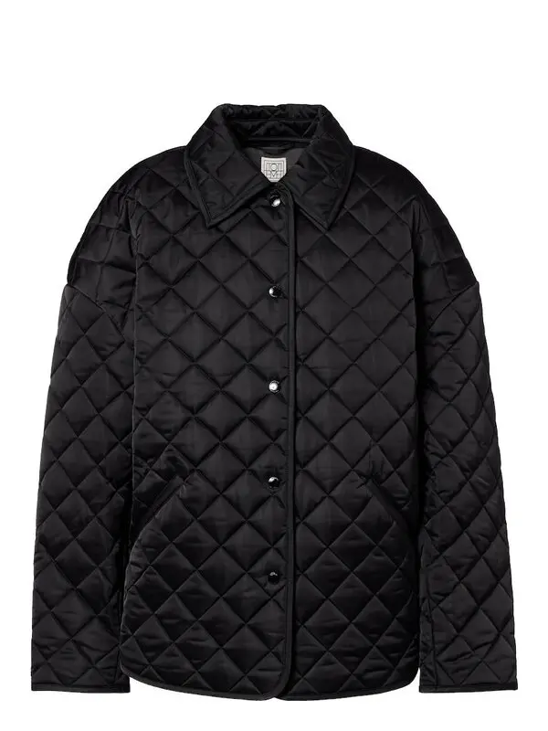 TOTEME Quilted Jacket - Black