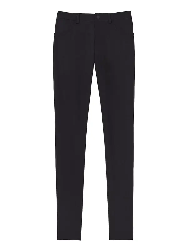 Lafayette 148 New York Petite Acclaimed Stretch Mercer Pant - Black