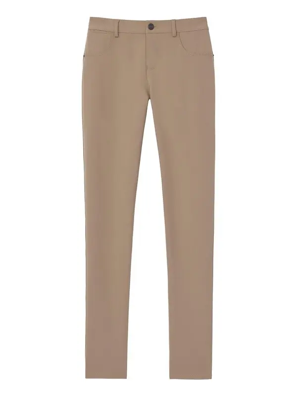 Lafayette 148 New York Petite Acclaimed Stretch Mercer Pant - Cammello