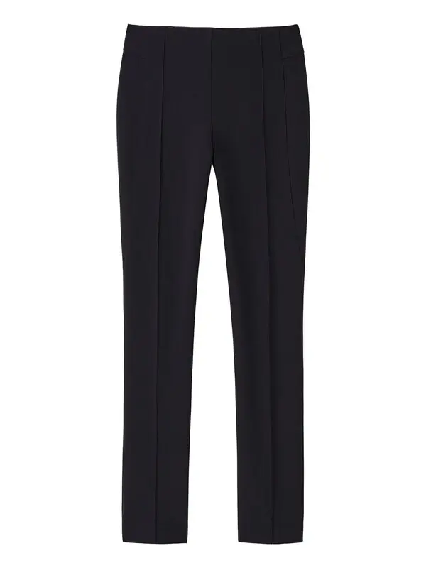 Lafayette 148 New York Petite Acclaimed Stretch Gramercy Pant - Black