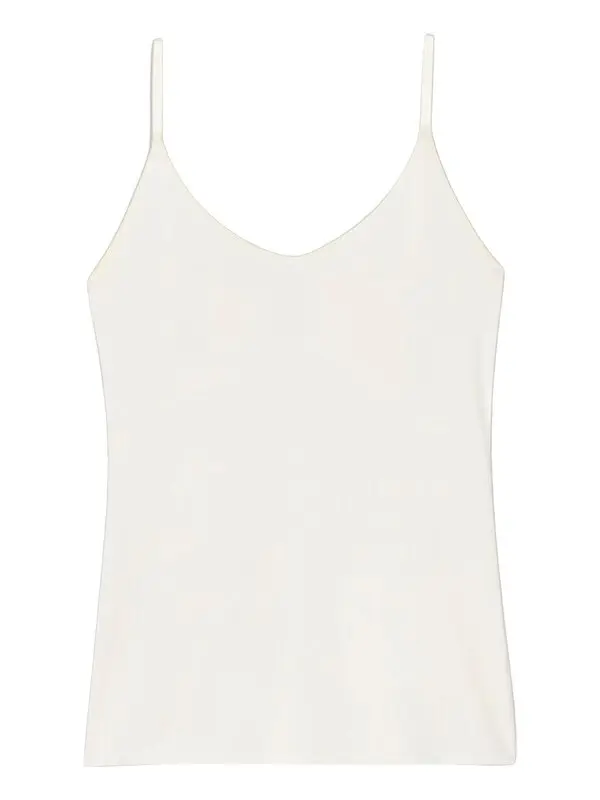 Lafayette 148 New York Jersey Scoop Neck Camisole Tank - Cloud