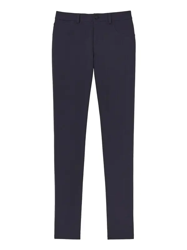 Lafayette 148 New York Plus-size Mercer Pant - Blue Ink
