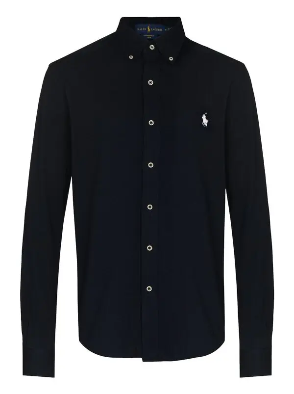 Polo Ralph Lauren Long-sleeve Button-down Shirt - Blue