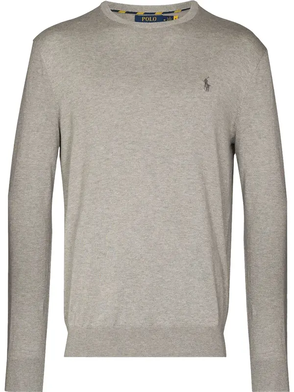 Polo Ralph Lauren Polo Pony Crew Neck Jumper - Grey