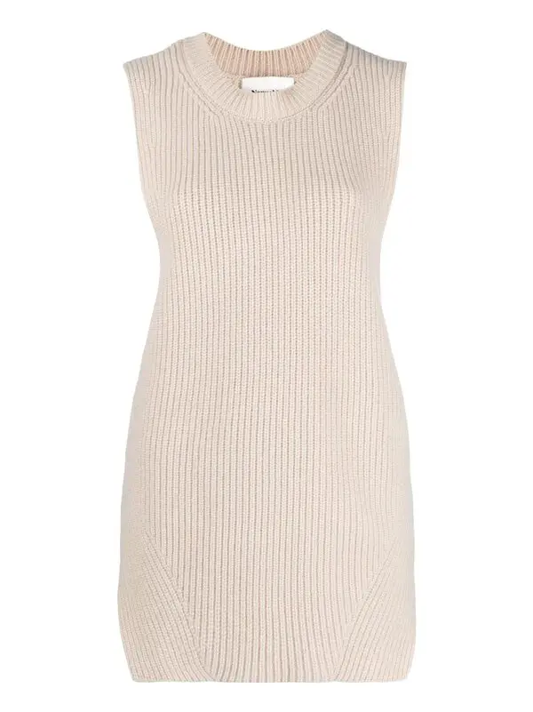 Nanushka Sleeveless Knit Top - Neutrals