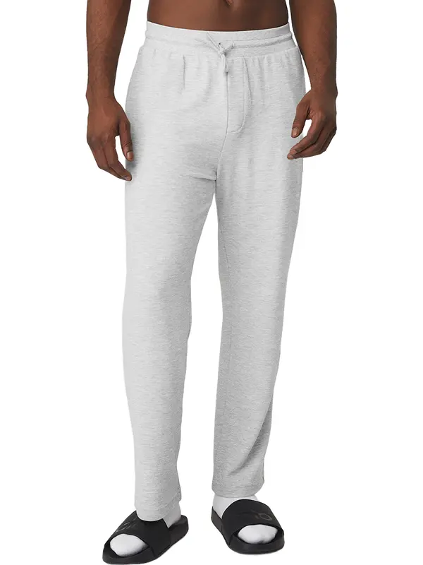 Alo Yoga Micro Waffle Fast Break Sweatpant - Athletic Heather Grey
