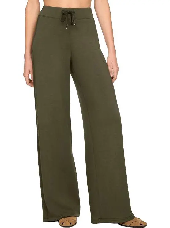 Spanx Airessentials Wide Leg Pants - Monstera