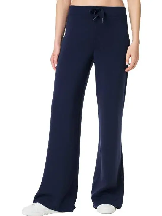 Spanx Airessentials Wide Leg Pants - Z/dnutimeless Navy