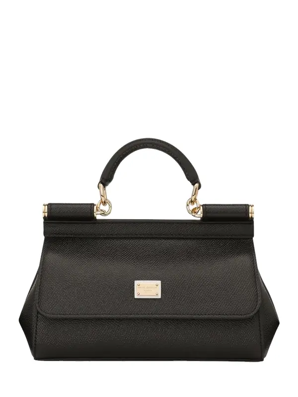 Dolce & Gabbana Small Sicily Tote Bag - Black