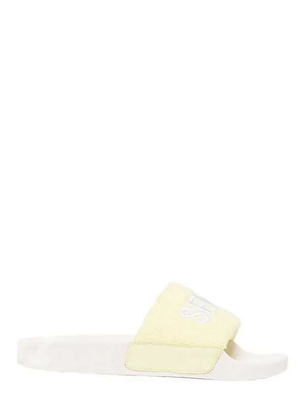 Senso Elly Logo-embroidered Slides - Yellow