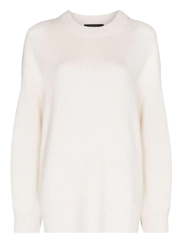 LISA YANG Noor Crew Neck Jumper - Neutrals