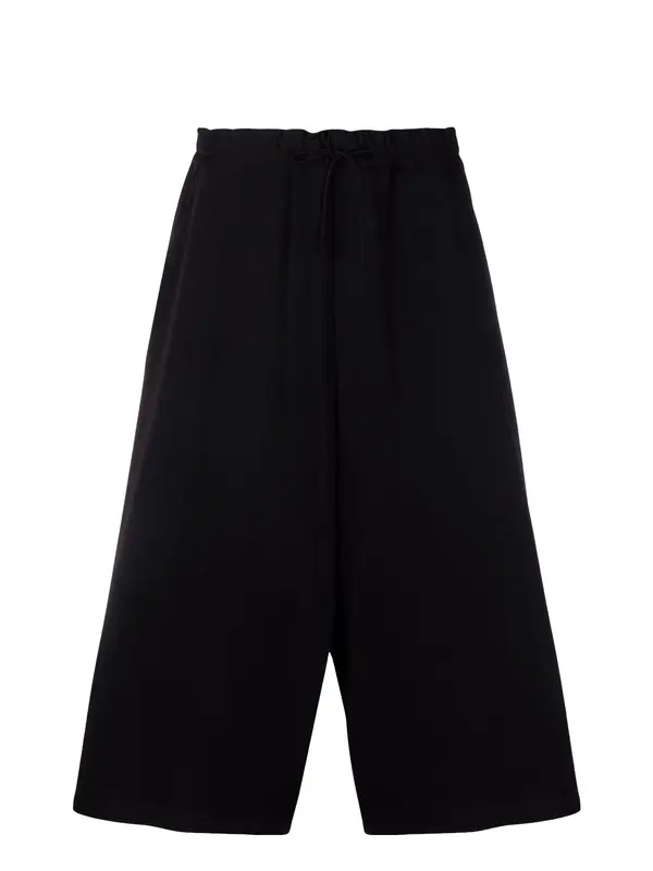 Y’s Cropped Track Pants - Black