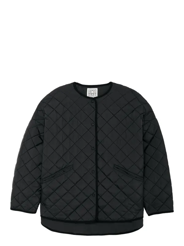 TOTEME Quilted Jacket - Black