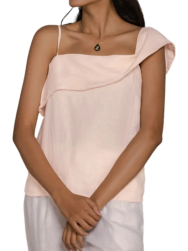 Madewell Reistor Hemp Top - Light Pink