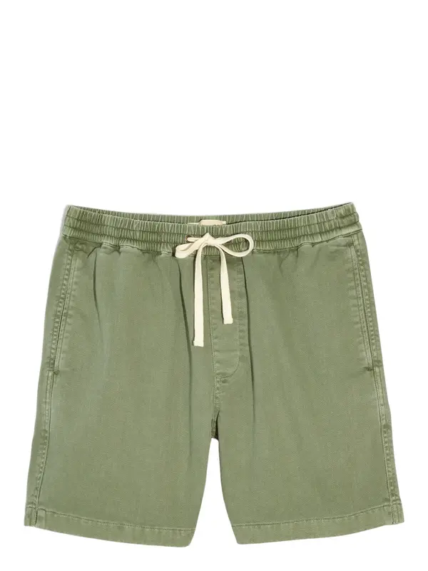 Madewell Cotton Twill Everywear Shorts - Washed Olive