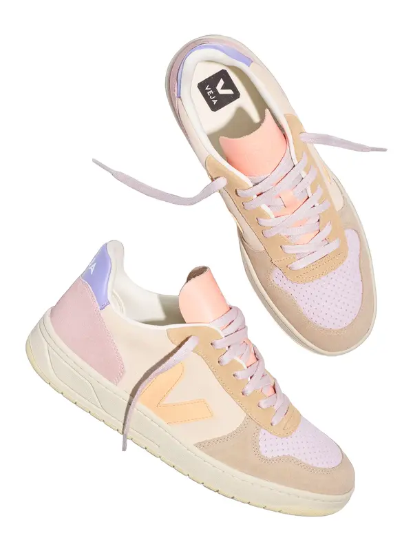 Madewell Veja™ V-10 Suede Sneakers - Multico-peach