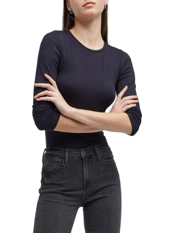 Majestic Filatures Soft Touch Long-sleeve Top - Rubis