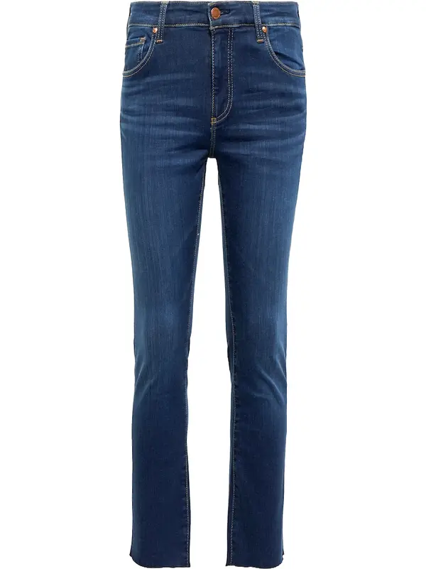 Ag Mari High-rise Skinny Jeans - Blue