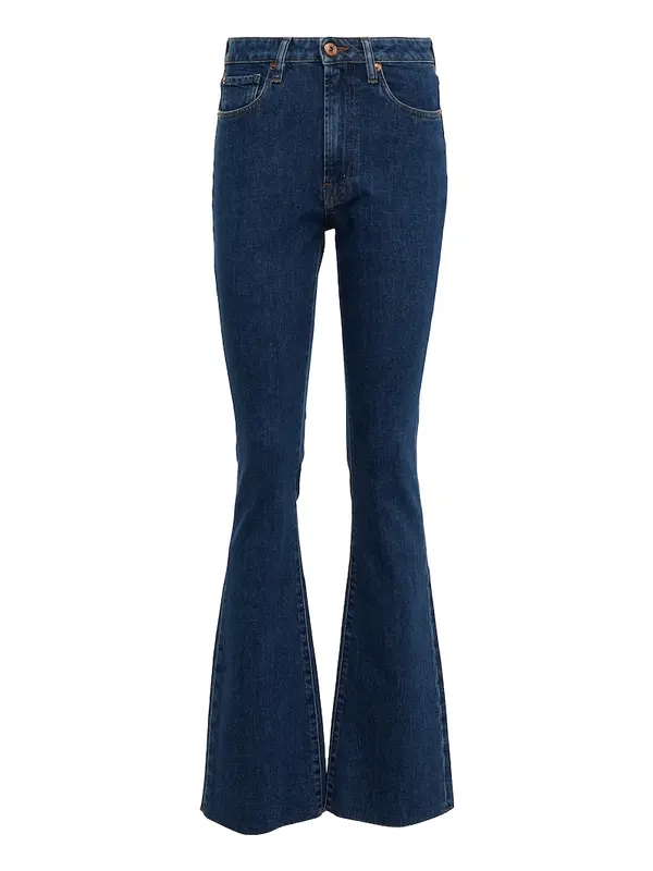 3x1 Farrah High-rise Flare Jeans - Blue