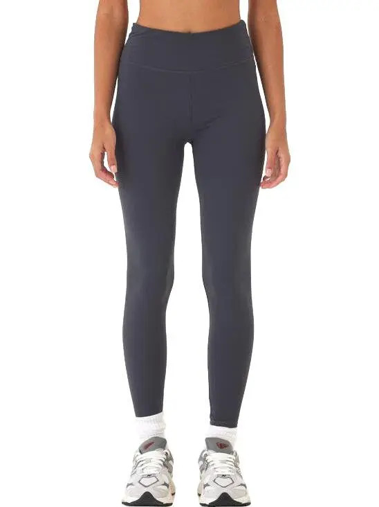 THREADS 4 THOUGHT Monica High Waist Full Length Leggings - Carbon