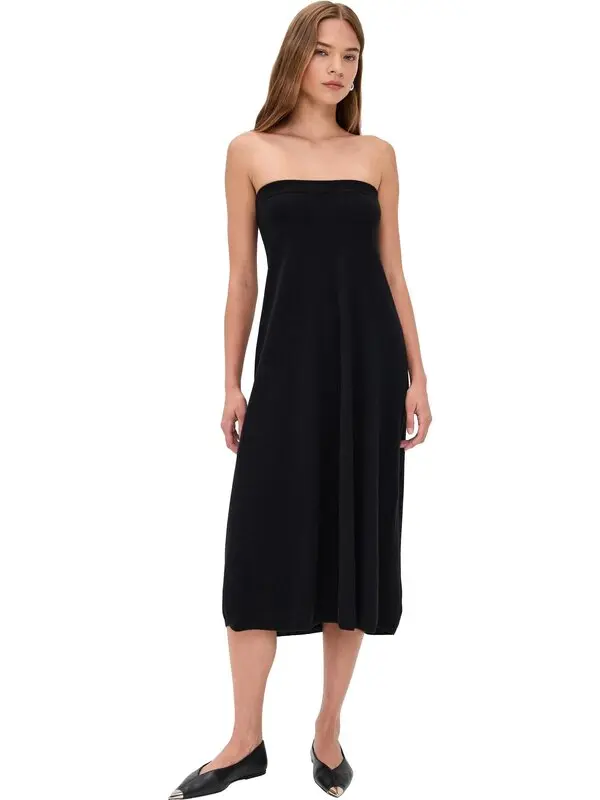LISA YANG Dolly Cashmere Dress - Black