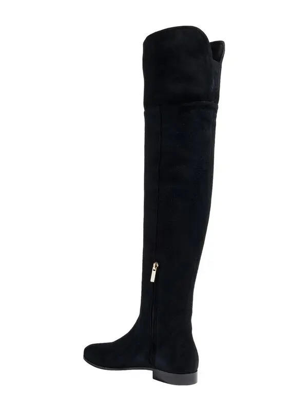 JIMMY CHOO Mitty Over-the-knee Boots - Black