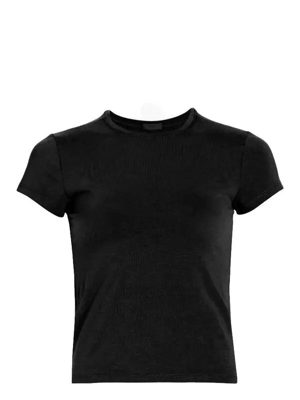 ATM Anthony Thomas Melillo Stretch Cotton Tee - Black