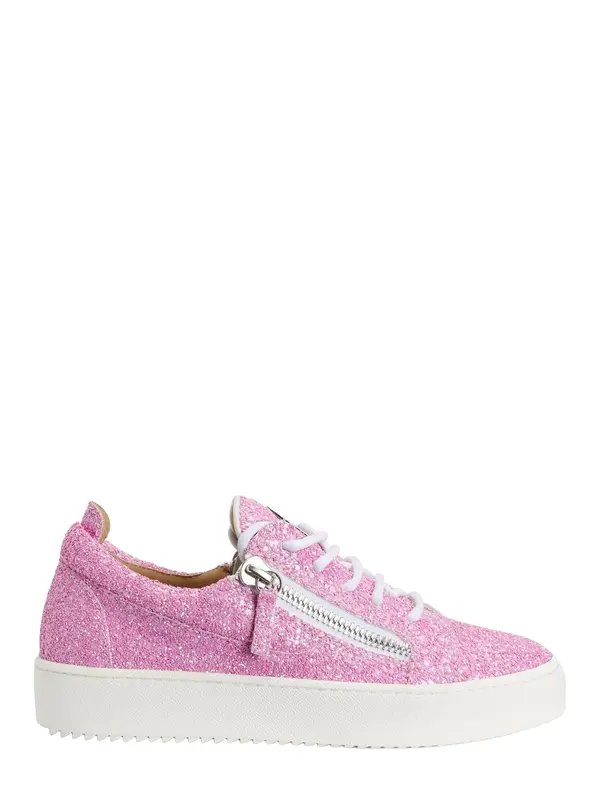 GIUSEPPE ZANOTTI Gail Glitter Sneakers - Pink