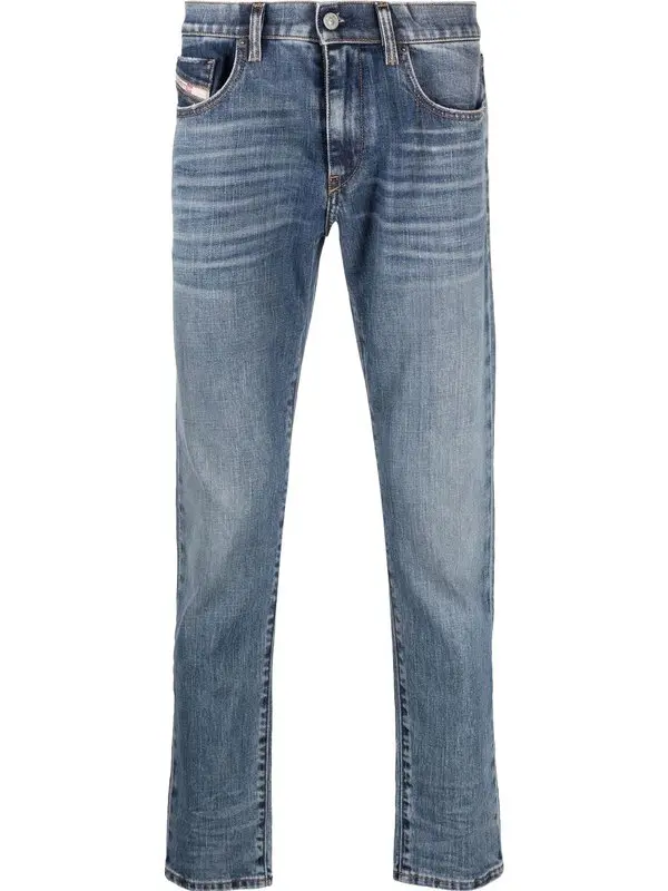 DIESEL® D-strukt Slim Jeans - Blue