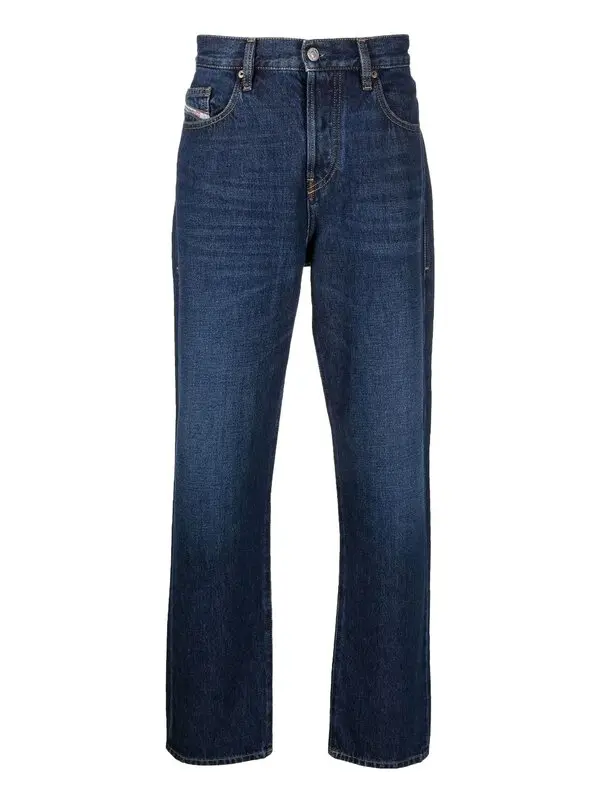 DIESEL® D-viker 09c03 Straight-leg Jeans - Blue