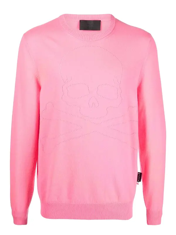 Philipp Plein Crew Neck Jumper - Pink