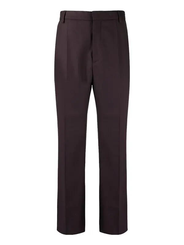 Nanushka Jun Straight-leg Trousers - Purple