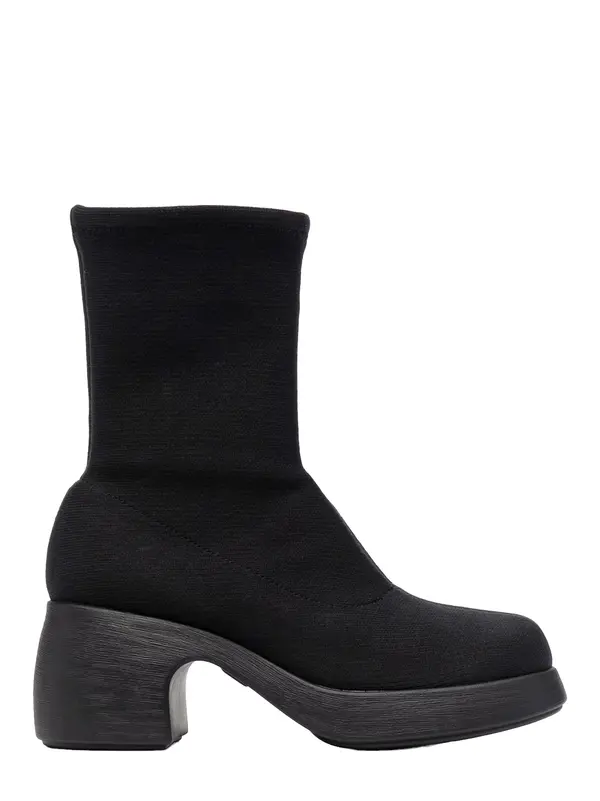 Camper Thelma Chunky-heel Boots - Black