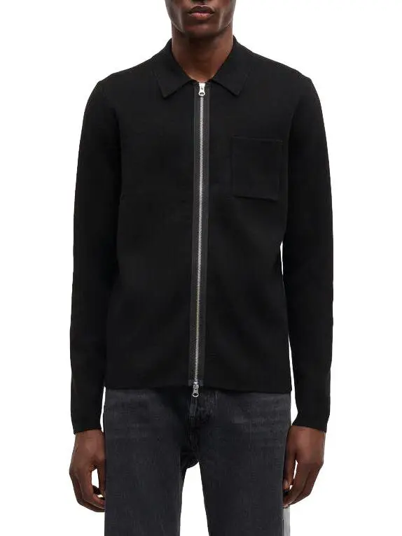 Samsøe Samsøe Guna X Zip Cardigan - Black
