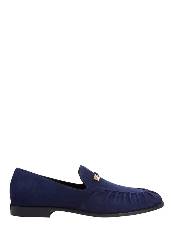 GIUSEPPE ZANOTTI Jareth Suede Loafers - Blue