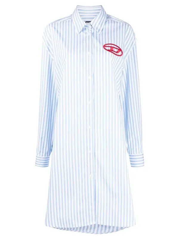DIESEL® D-lunar Shirt Dress - Blue