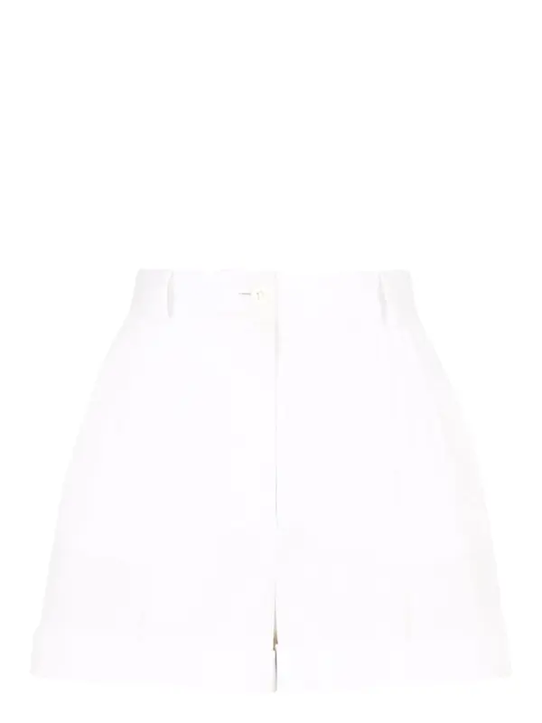 Dolce & Gabbana Tailored Gabardine Shorts - White