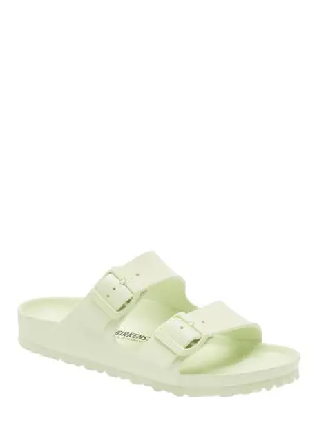 BIRKENSTOCK Arizona Essentials Waterproof Slide Sandal - Faded Lime