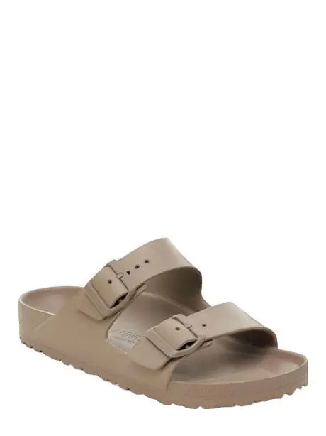 BIRKENSTOCK Arizona Essentials Waterproof Slide Sandal - Gray Taupe