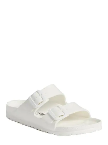 BIRKENSTOCK Arizona Essentials Waterproof Slide Sandal - White