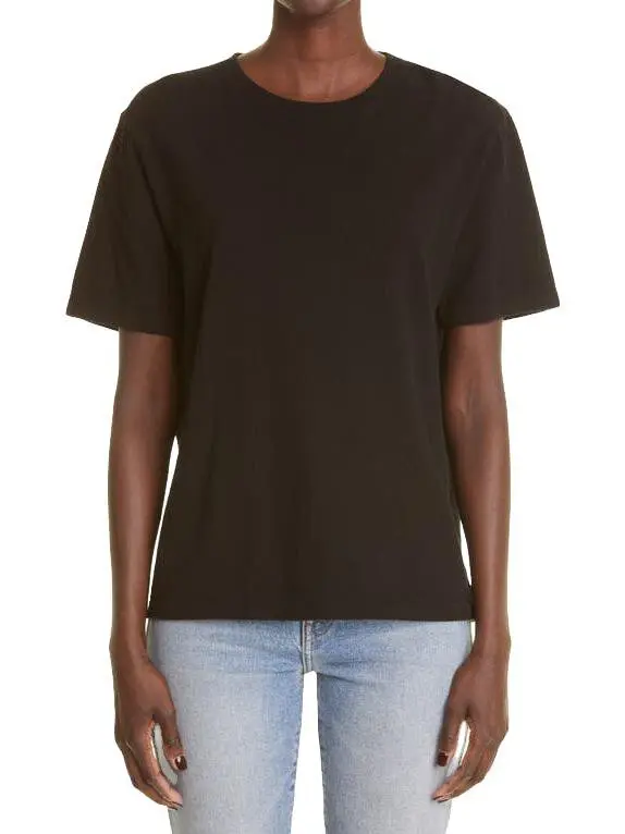 Khaite Mae Cotton T-shirt - Black