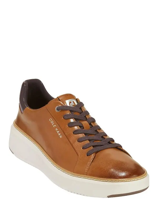 Cole Haan Grandpro Topspin Low Top Sneakers - British Tan