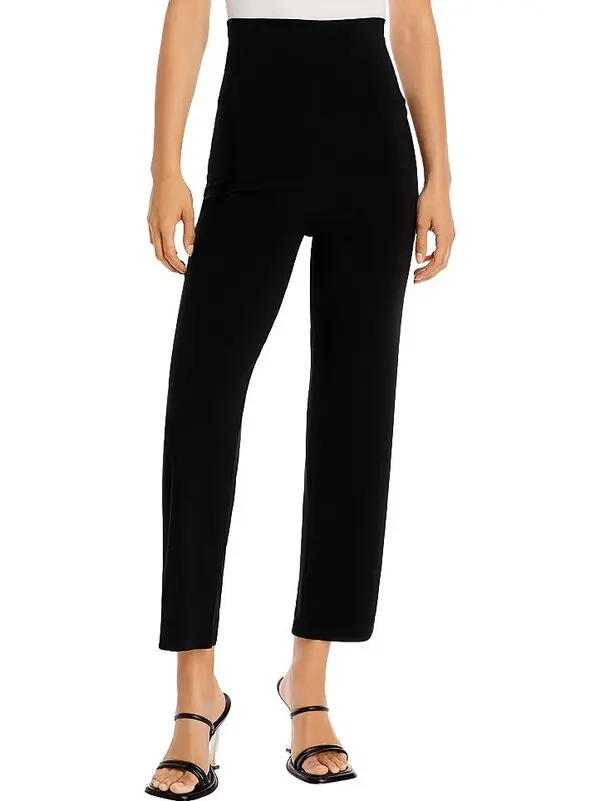 Norma Kamali Pull On Pencil Pants - Black