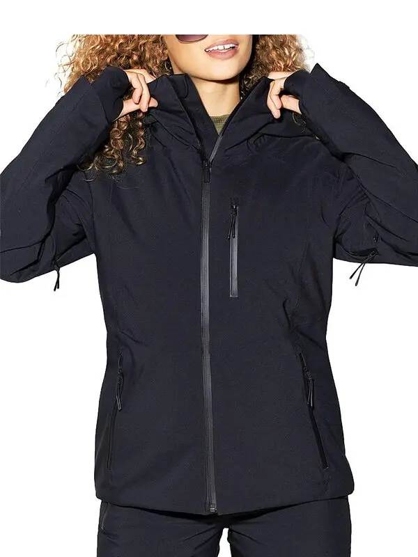 HALFDAYS Waterproof Winter Jacket - Black