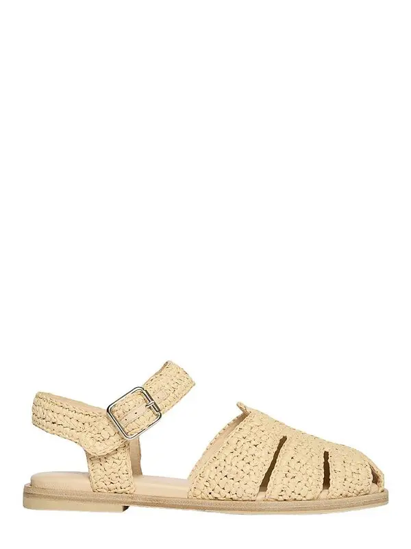 Freda Salvador Sera Sandals - Natural Raffia