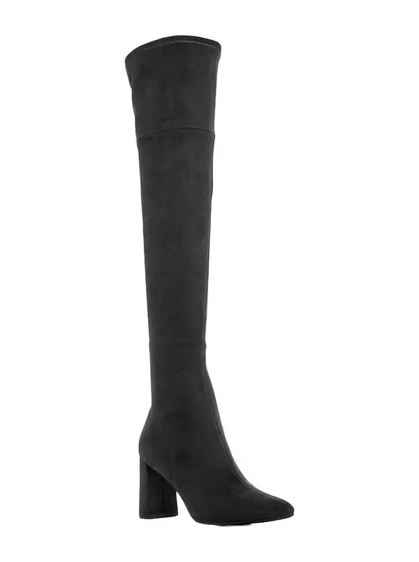 Jeffrey Campbell Parisah Over-the-knee Boots - Black Suede